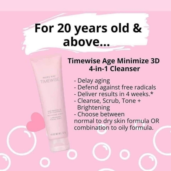 Mary Kay | Skincare | Mary Kay Timewise 3d Cleanser For Combination To ...